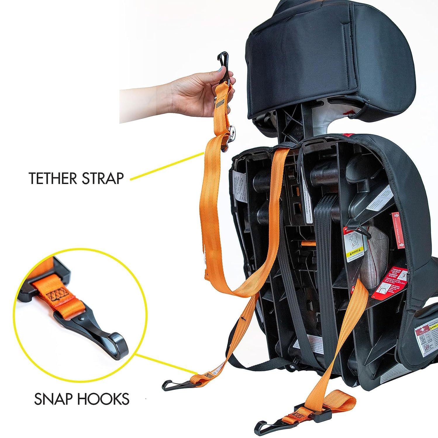 Black Panther 2-in-1 Harness Booster Car Seat by KidsEmbrace